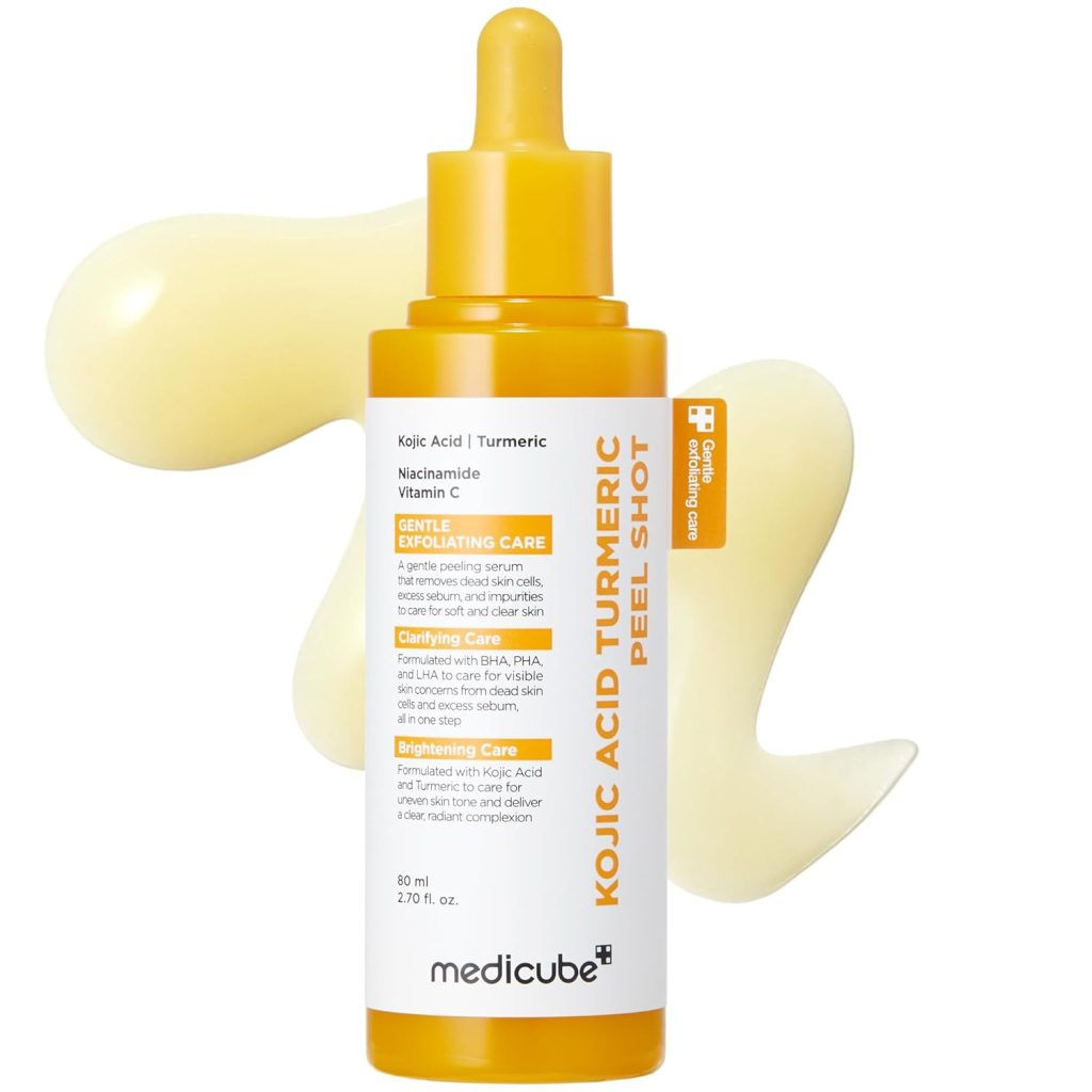MEDICUBE Kojic Acid Turmeric Peel Shot 80ml Elloxy Cosmetic
